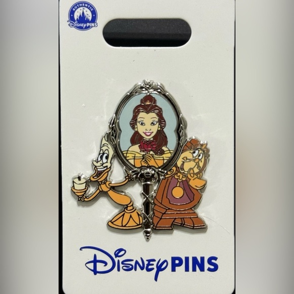 Disney | Other | Disney Parks Pin 225 Beauty The Beast Belle Lumiere ...